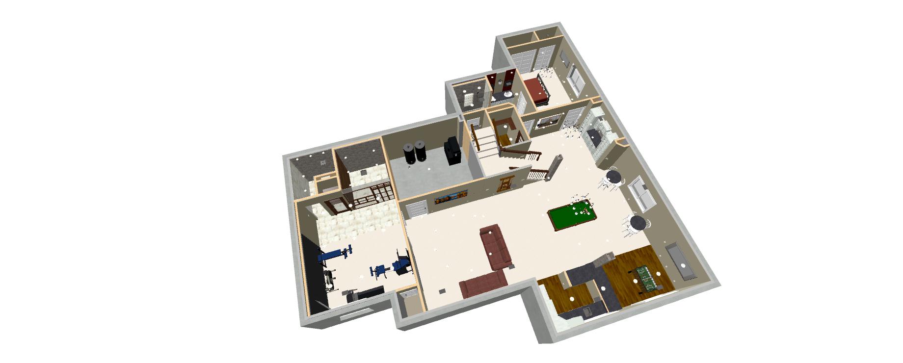 3D Design Gallery - Design Your Basement