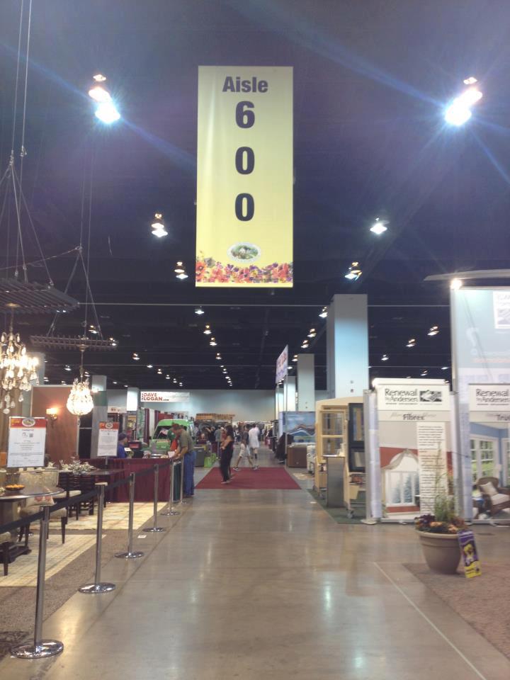 We are at the Colorado Fall Home Show - Design Your Basement